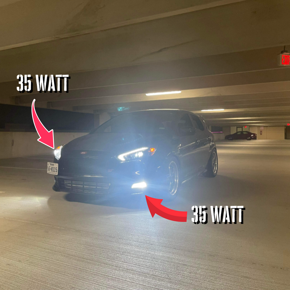 HSF Focus ST1 Low Beam Bulbs (2013-2018 Ford Focus ST) – Houston Speed ...